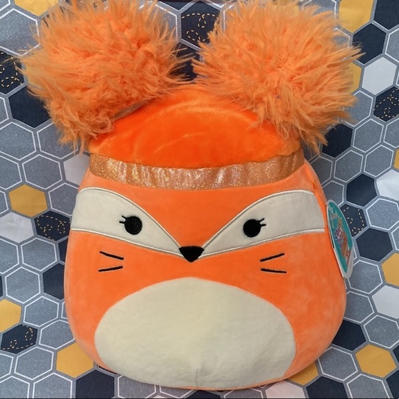 Squishmallows | Other | Squishmallow Squishdoo Mallora The Fox Orange ...